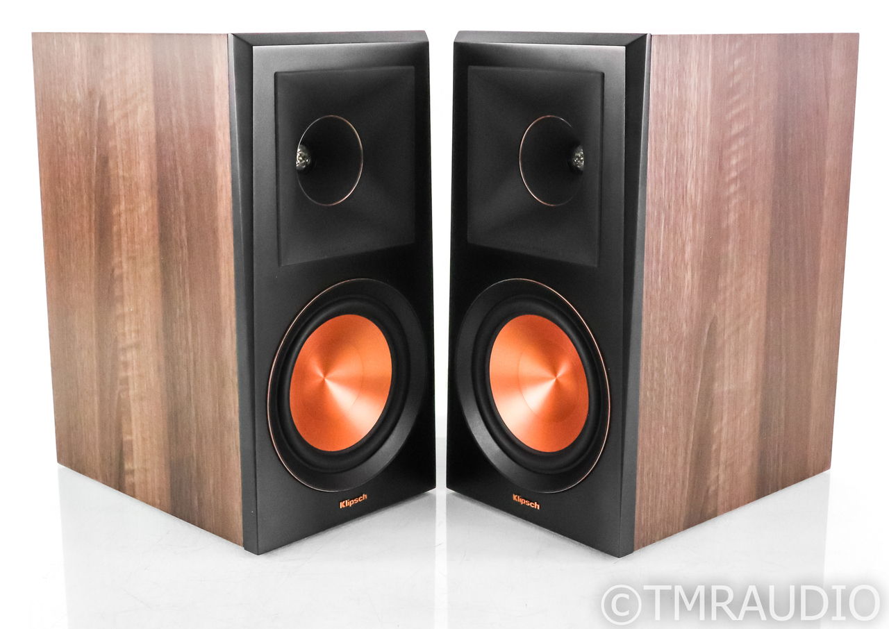 Klipsch RP-600m Bookshelf Speakers; Reference Premier; RP600M; Walnut ...