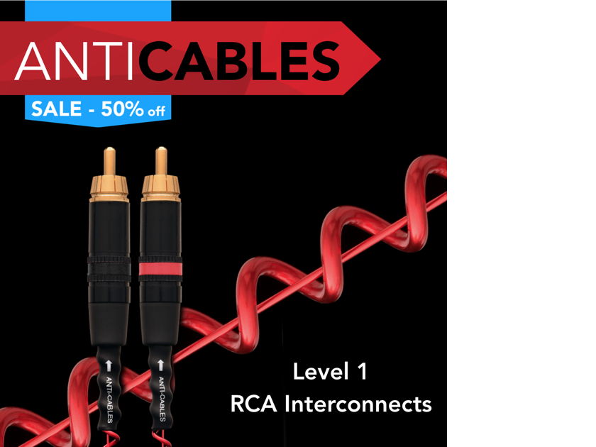 ANTICABLES Level 1 Classic Series RCA Anal... For Sale | Audiogon
