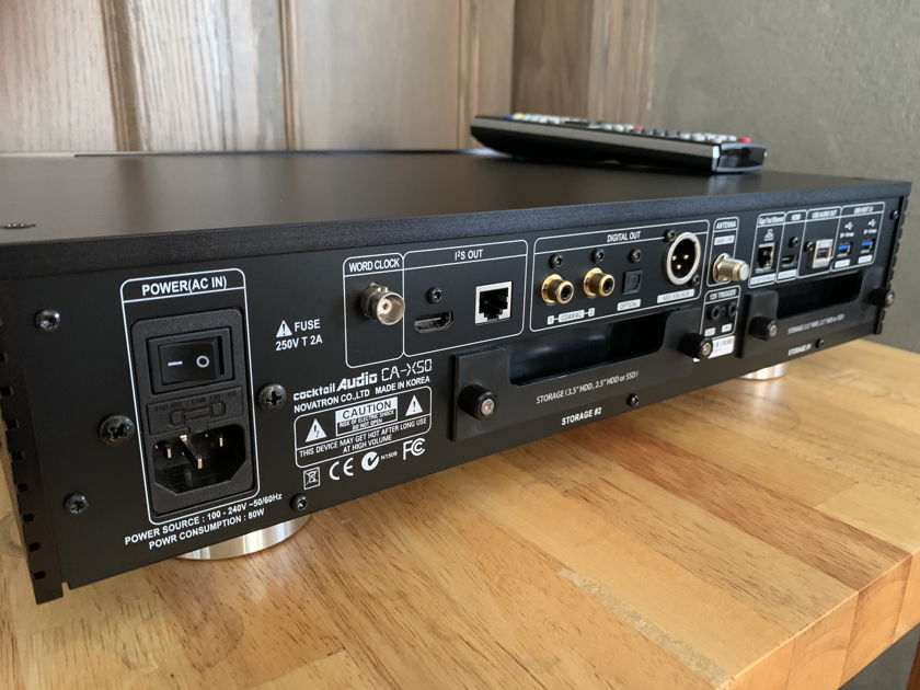 Cocktail Audio X50 Streamer/CD player/Ripper For Sale | Audiogon