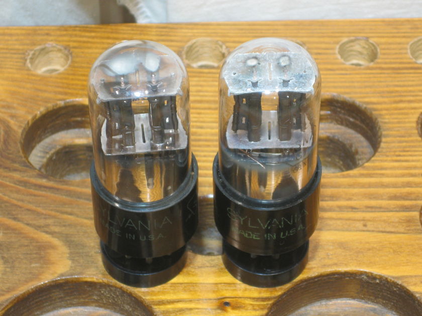 Sylvania 6SN7 GT Bad Boy Matching pair For Sale | Audiogon