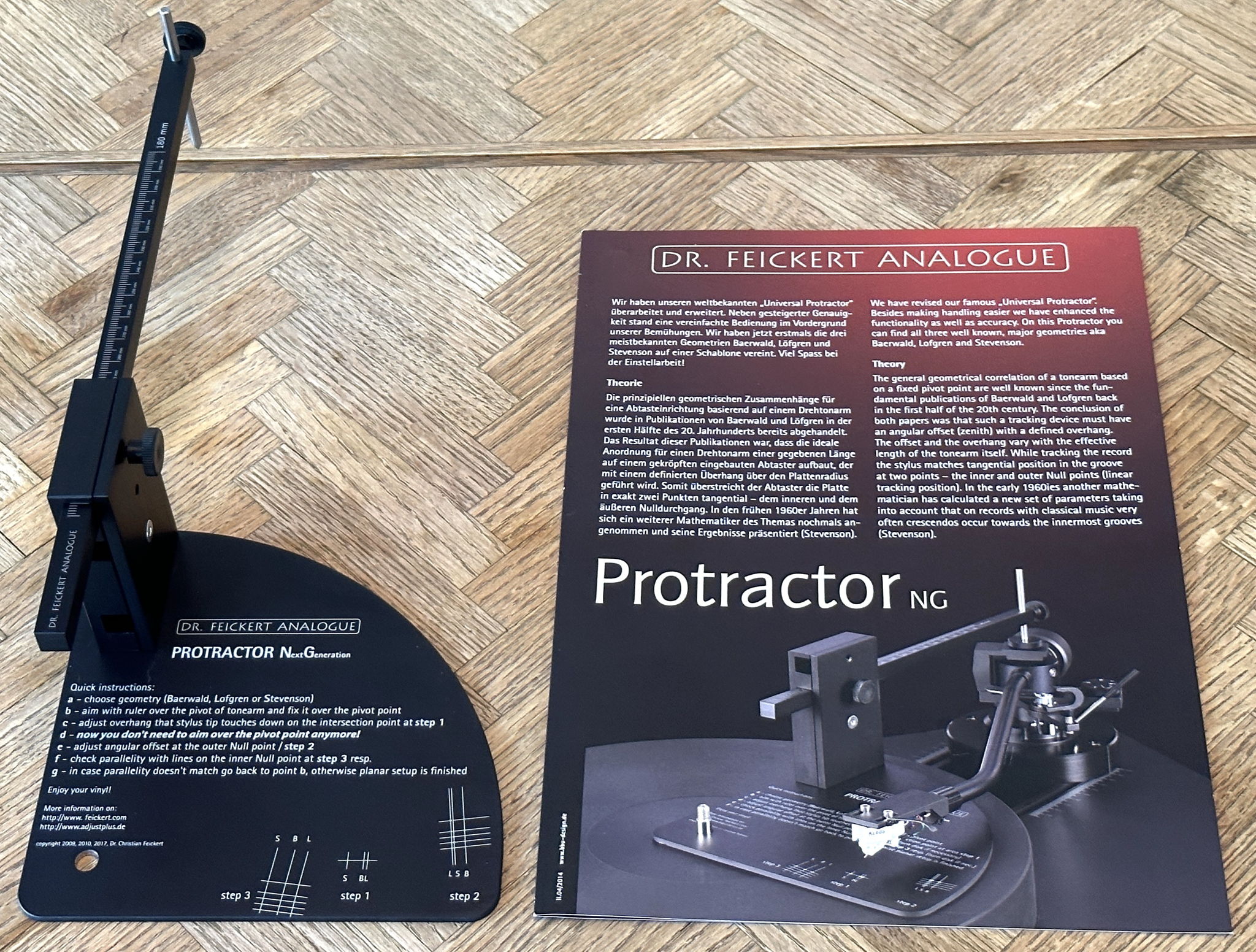 Dr Feickert Analogue - Protractor Next Gen... For Sale | Audiogon