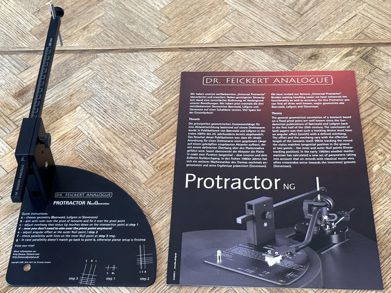 Dr Feickert Analogue - Protractor Next Gen... For Sale | Audiogon