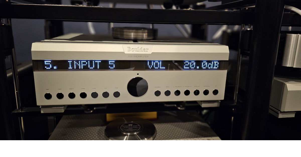 Boulder 2110 Preamplifier - One Of The Bes... For Sale | Audiogon