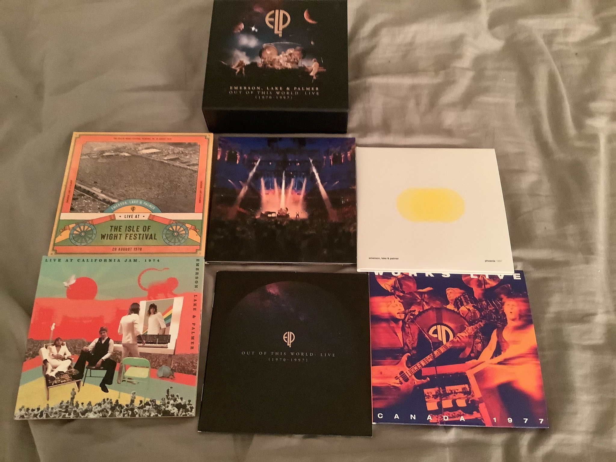 ELP 7 Disc Box Set Out Of This World Live(... For Sale | Audiogon