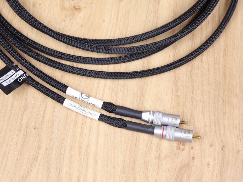 Goldmund highend audio interconnects RCA 2... For Sale | Audiogon
