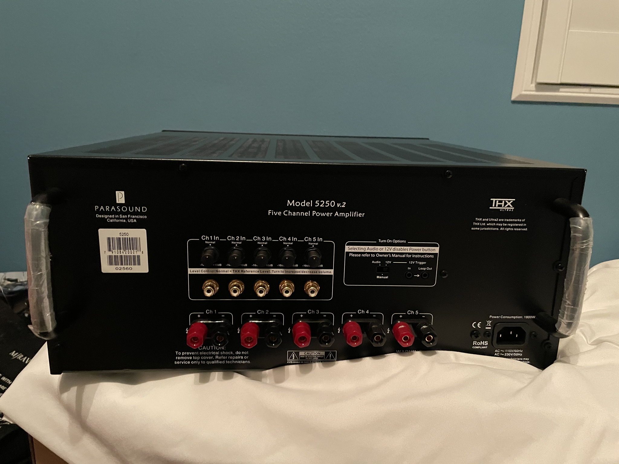 Parasound 5250 V2 For Sale | Audiogon