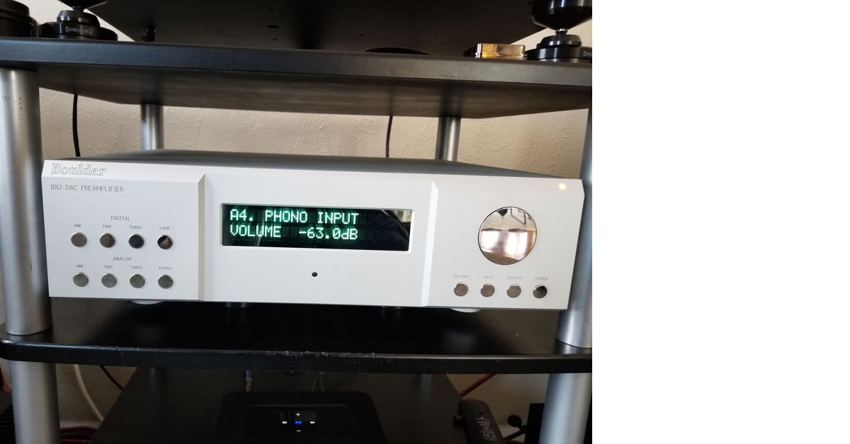 Boulder 1012 Preamp w/ DAC and Phono For Sale | Audiogon