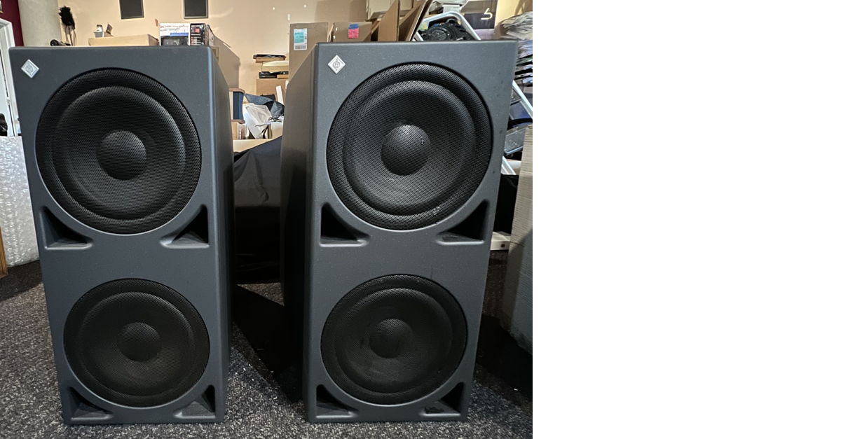 Neumann KH-870 Dual 10" Active Subs, two a... For Sale | Audiogon