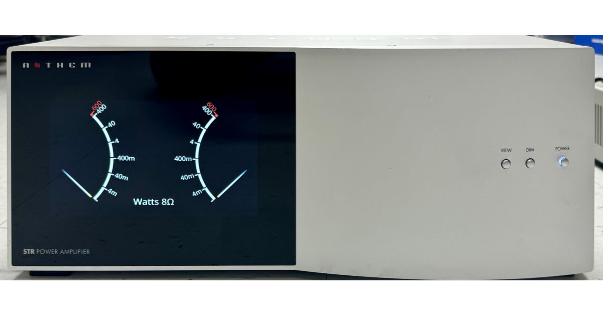 Anthem STR Amplifier For Sale | Audiogon