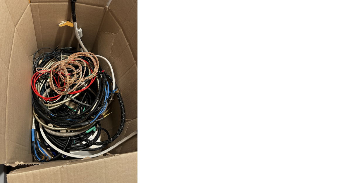 HiFi Audio Cable Lot (SEE DESCRIPTION FOR ... For Sale | Audiogon