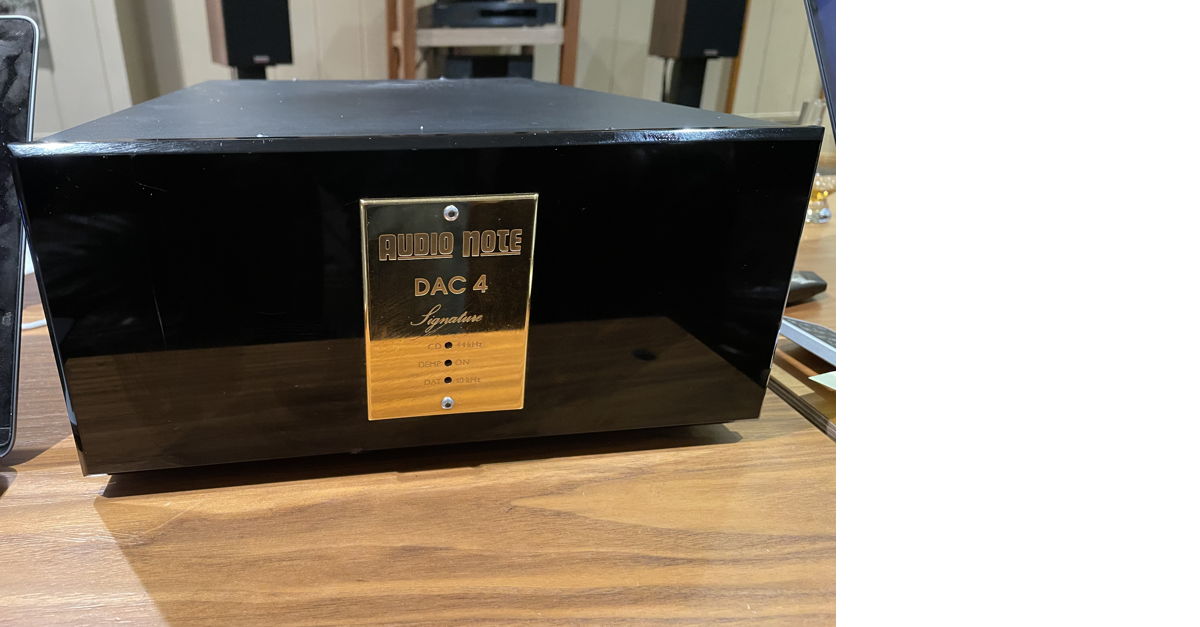 Audio Note Dac 4 Signature For Sale | Audiogon