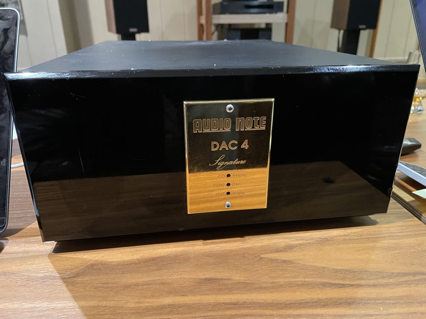 Audio Note Dac 4 Signature For Sale | Audiogon