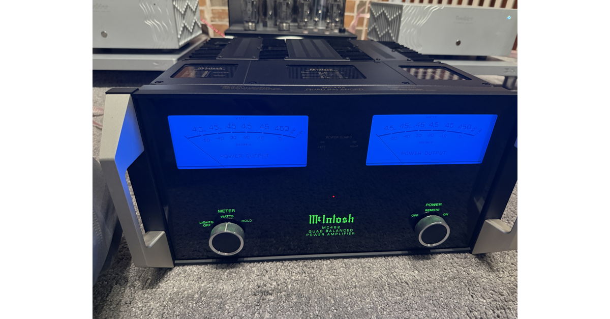 McIntosh MC462 Stereo Amplifier For Sale | Audiogon