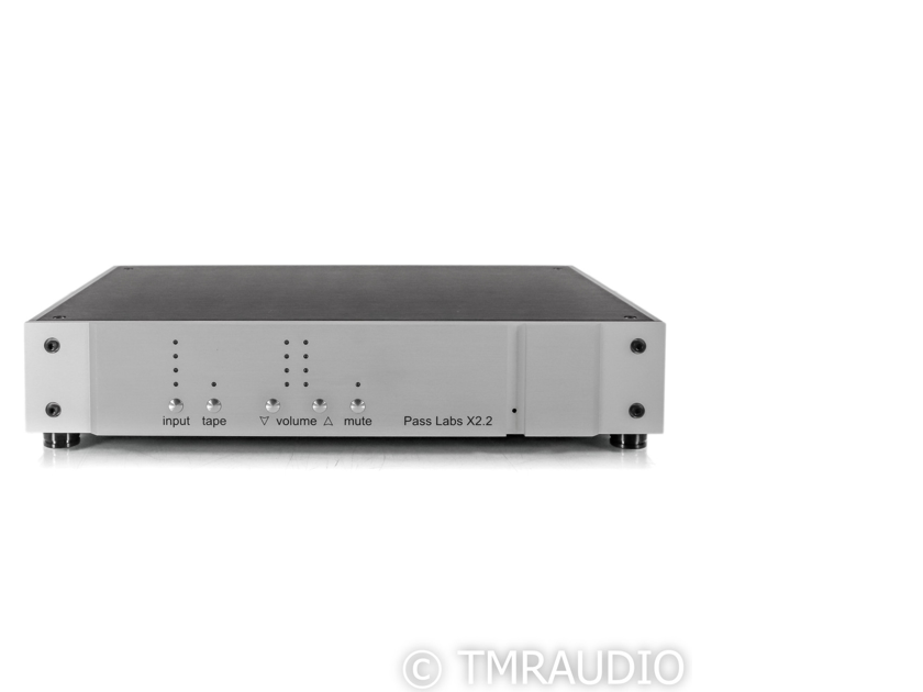 Pass Labs X2.2 Stereo Preamplifier; Silver... For Sale | Audiogon