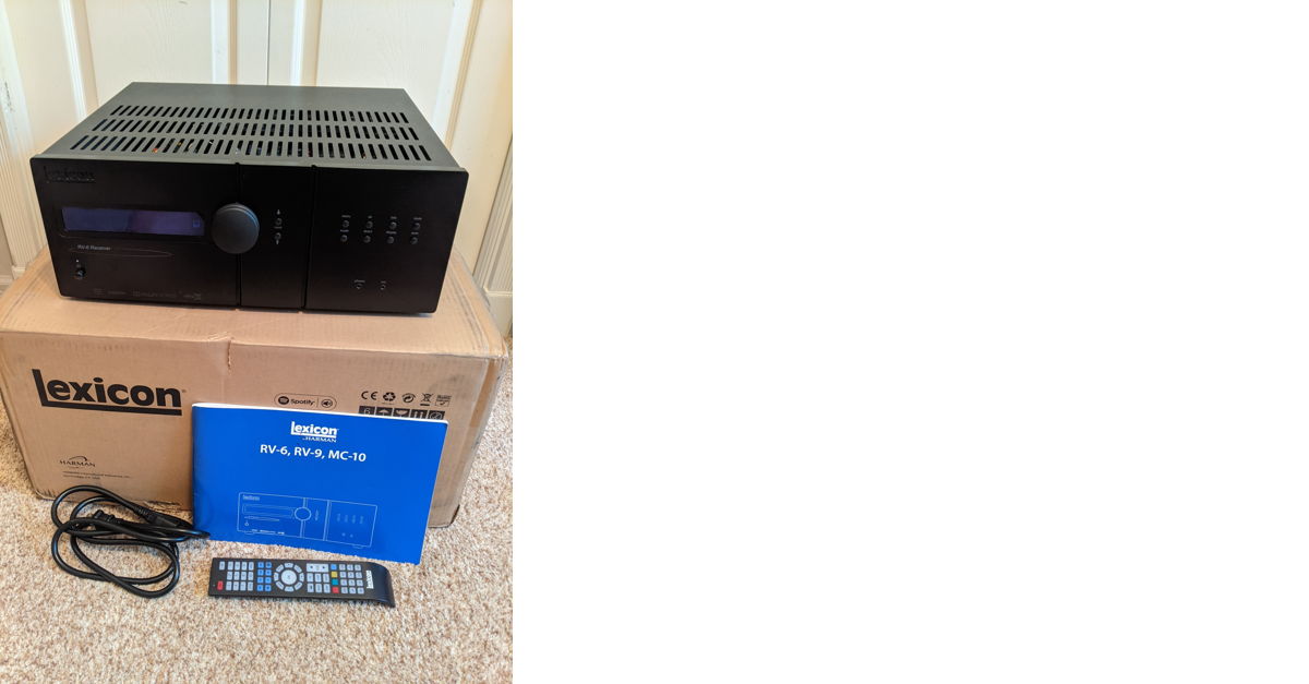 Lexicon RV-6 Home Theater Receiver For Sale | Audiogon