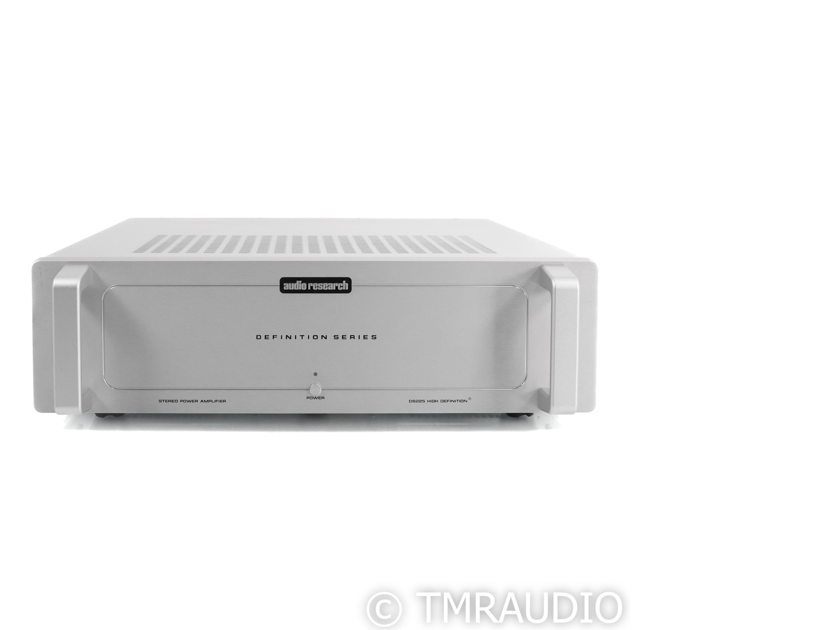 Audio Research DS225 Stereo Power Amplifie... For Sale | Audiogon