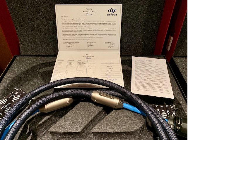 Siltech Cables Ruby Hill II For Sale | Audiogon