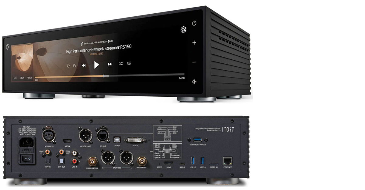 HiFi Rose RS-150B HIGH PERFORMANCE STREAME... For Sale | Audiogon