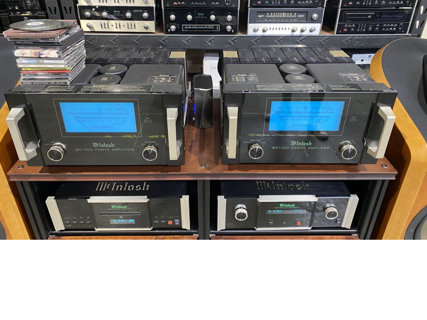 McIntosh DEALER: MC1000 MC-1000 Monoblock... For Sale | Audiogon