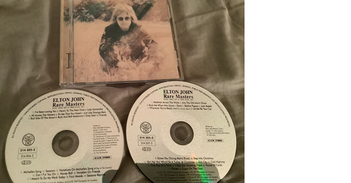Elton John 2CD DJM Records U.K. Rare Masters For Sale | Audiogon