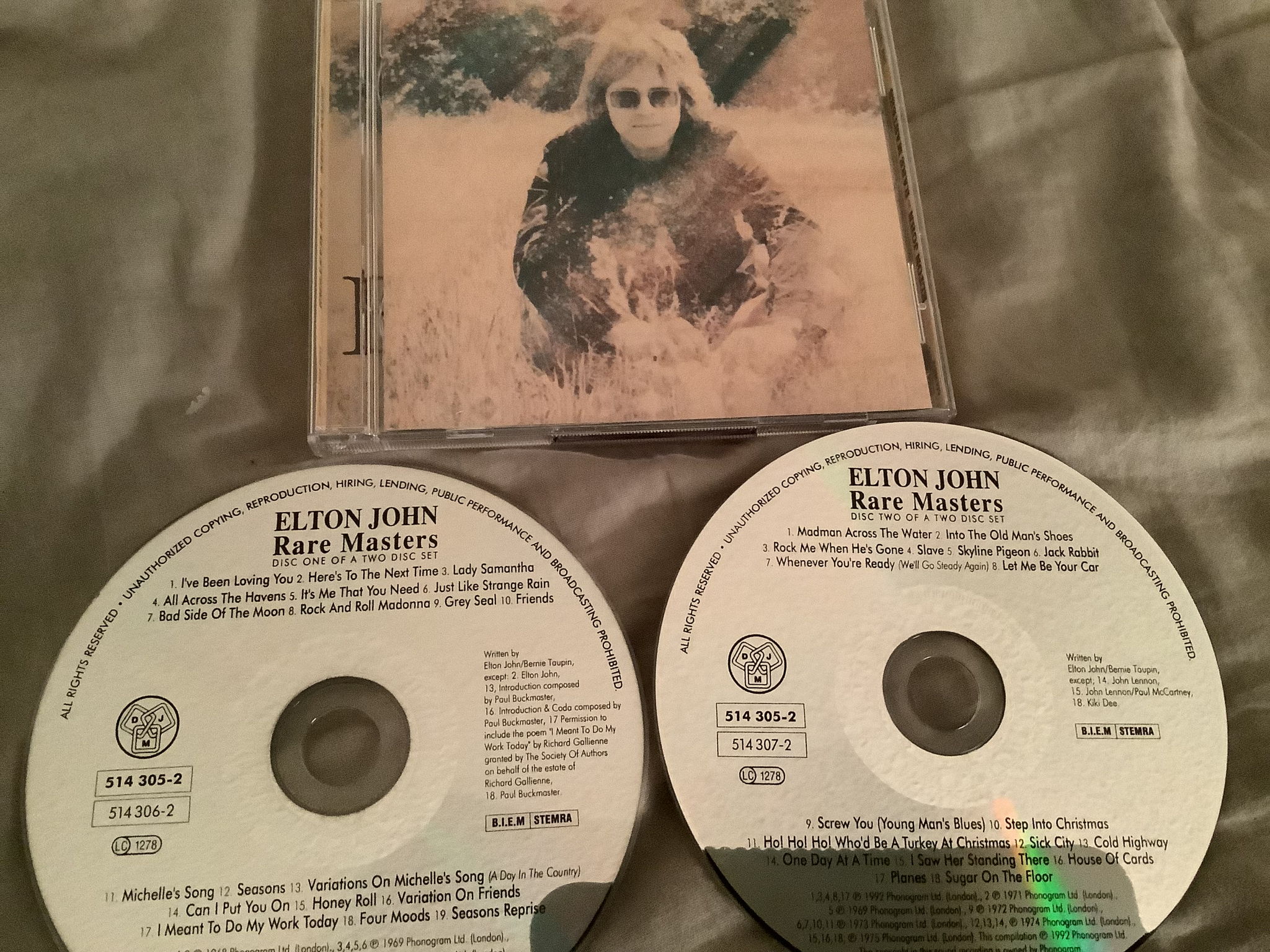 Elton John 2CD DJM Records U.K. Rare Masters For Sale | Audiogon