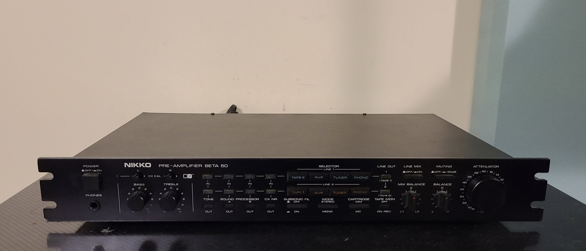 Nikko Beta 50 Stereo Preamplifier. For Sale | Audiogon