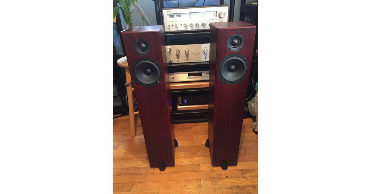 Totem Sky Tower Speakers Mahogany For Sale | Audiogon