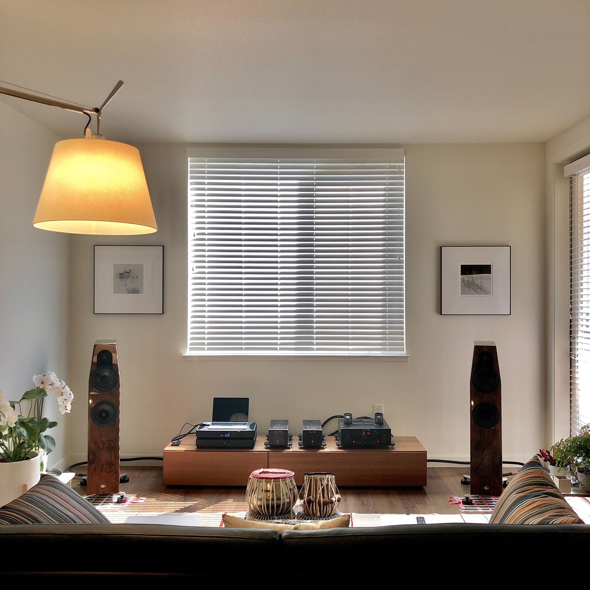 QLN Prestige 5 speakers in Burl wood "SOLD" For Sale | Audiogon