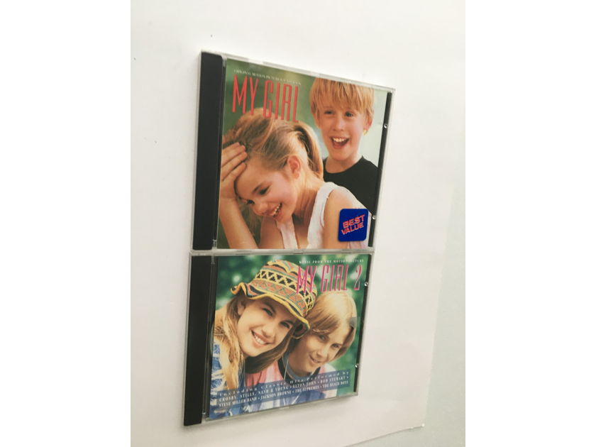 My Girl volume 1 and 2 soundtrack Music from motion picture 2 cds ...