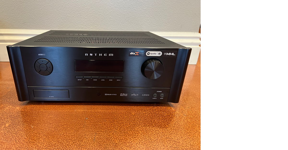 Anthem AVM-60 -- Very Good Condition (see ... For Sale | Audiogon