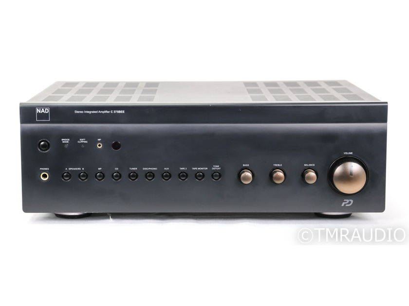 NAD C 375BEE Stereo Integrated Amplifier; Black; Remote (43945) | Solid ...