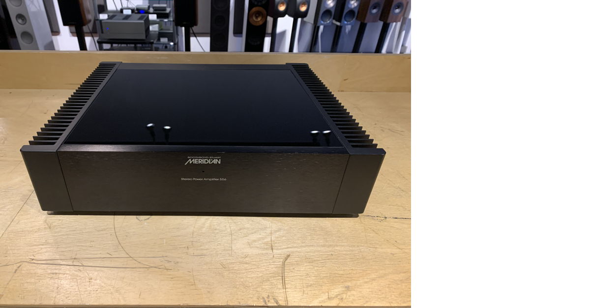 Meridian 556 Stereo Power Amplifier w/ Manual For Sale | Audiogon