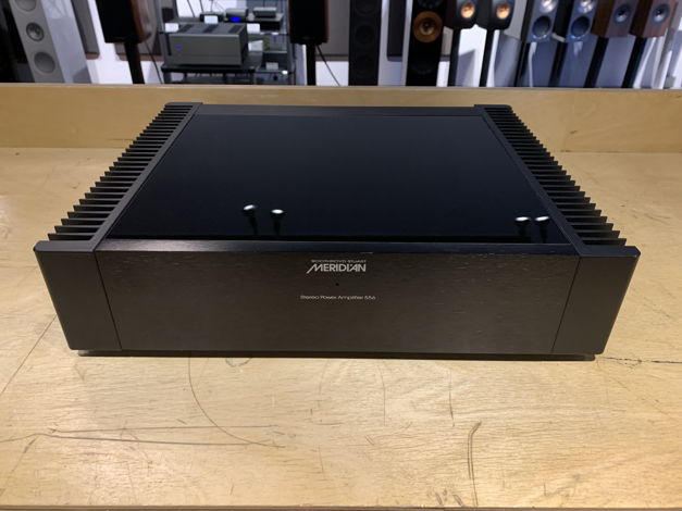 Meridian 556 Stereo Power Amplifier w/ Manual For Sale | Audiogon
