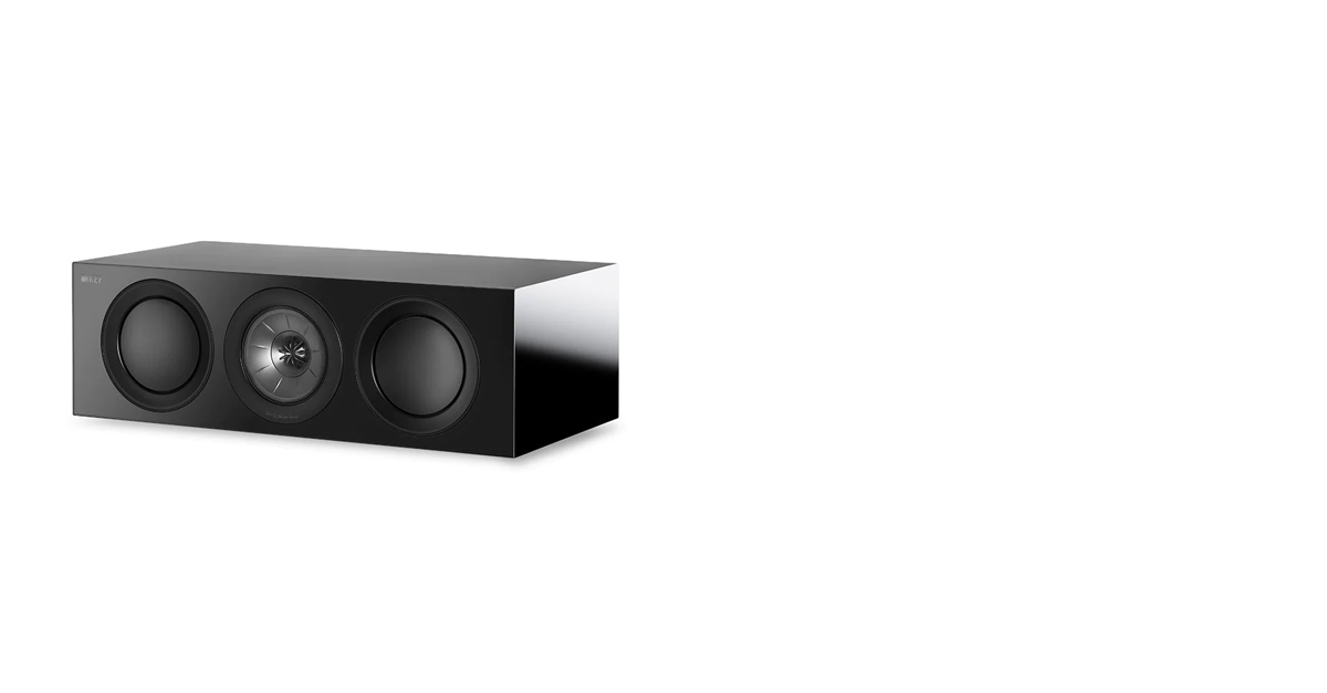 KEF R2c Center Channel Speaker | Gloss Black For Sale | Audiogon