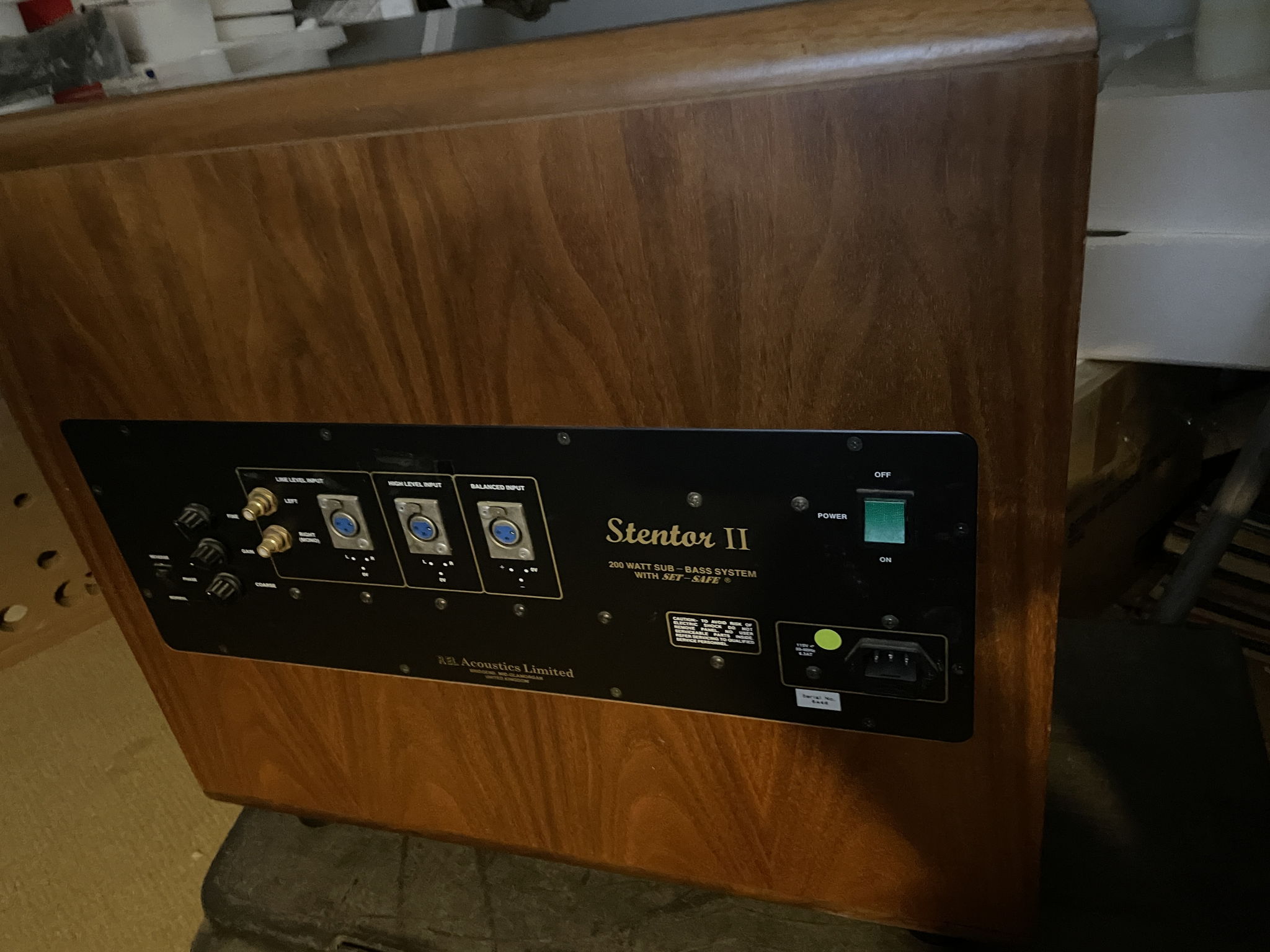 REL Stentor II powered subwoofer 200w down... For Sale | Audiogon