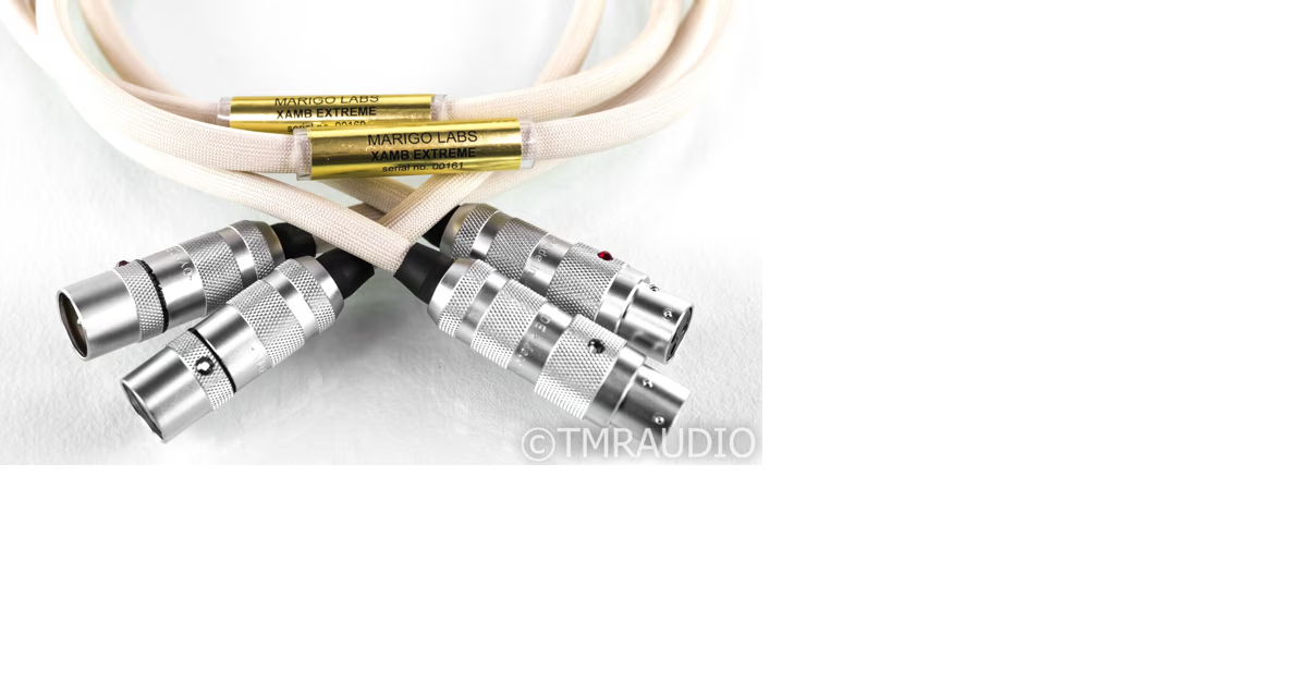 Marigo Audio Lab XAMB Extreme XLR Cables For Sale | Audiogon