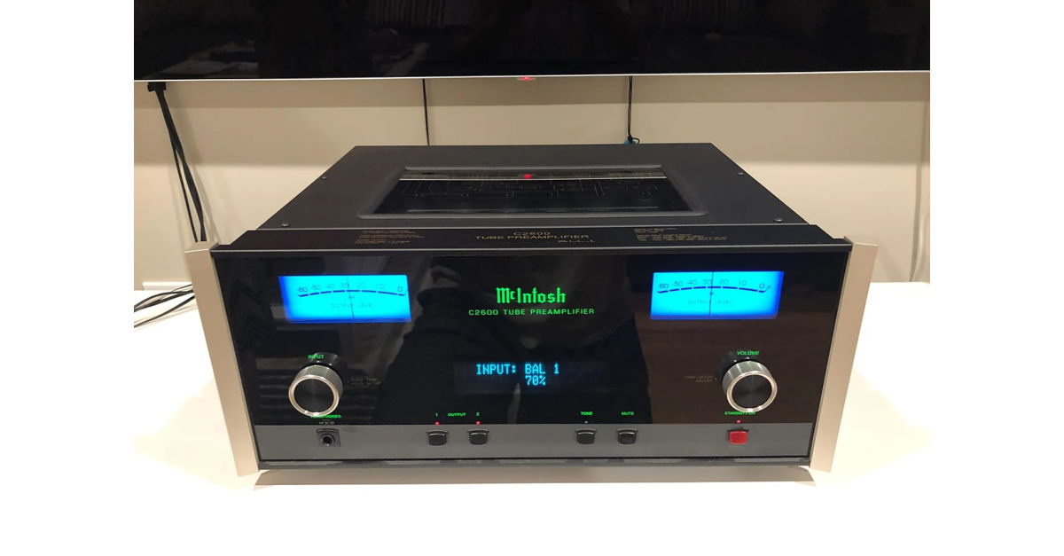 McIntosh C2600 2-Channel Tube Preamplifier For Sale | Audiogon