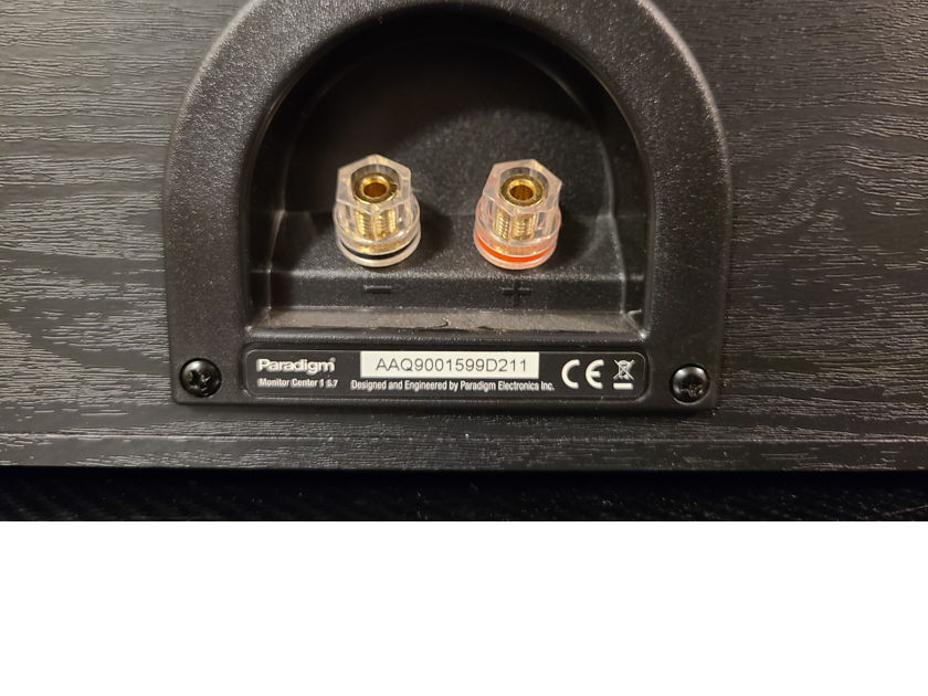 Paradigm Monitor Center 1 S7 Center Channel Speaker. | Home Theater ...