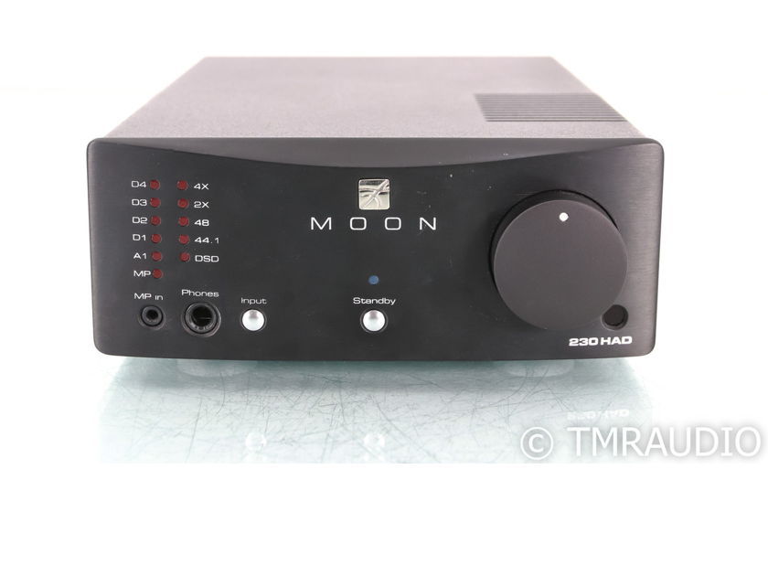 Simaudio Moon 230 HAD Headphone Amplifier / DAC; Remote; Black; 230HAD ...