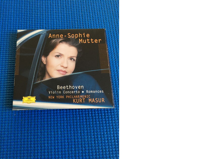 Cd Anne Sophie Mutter Beethoven Kurt Masur... For Sale | Audiogon