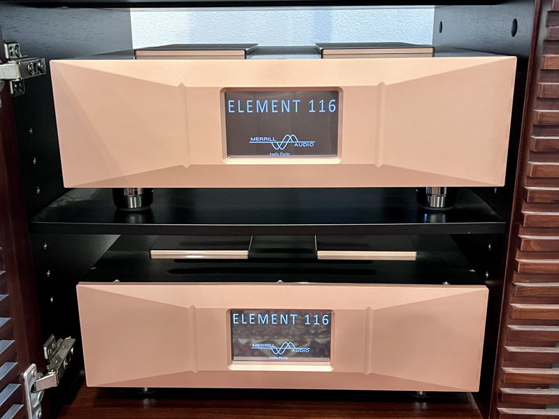 Merrill Audio Element 116 Monoblocks | Upg... For Sale | Audiogon