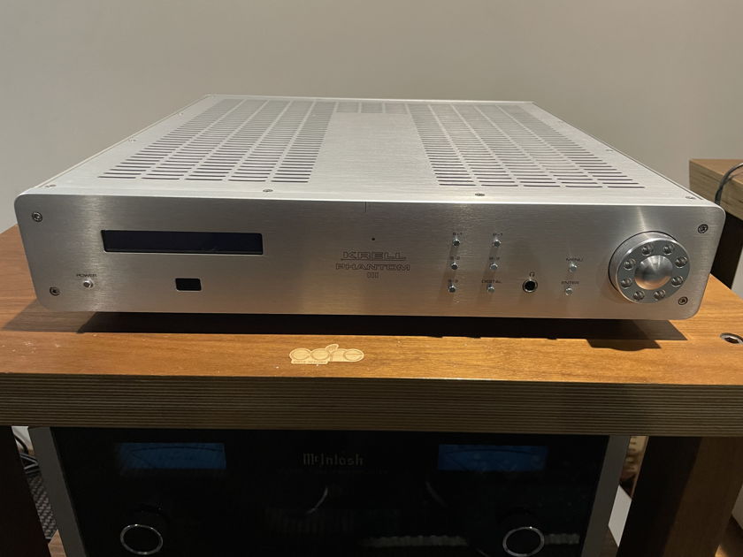 Krell phantom 3 Preamplifier in Silver For Sale | Audiogon