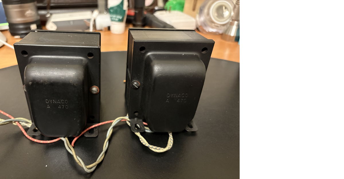 Dynaco ST-70 A470 Output Transformer Pair ... For Sale | Audiogon