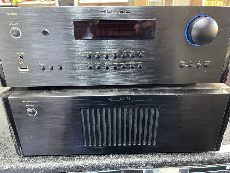 Rotel RB-1582 MkII RB1582MKII Stereo Powe... For Sale | Audiogon