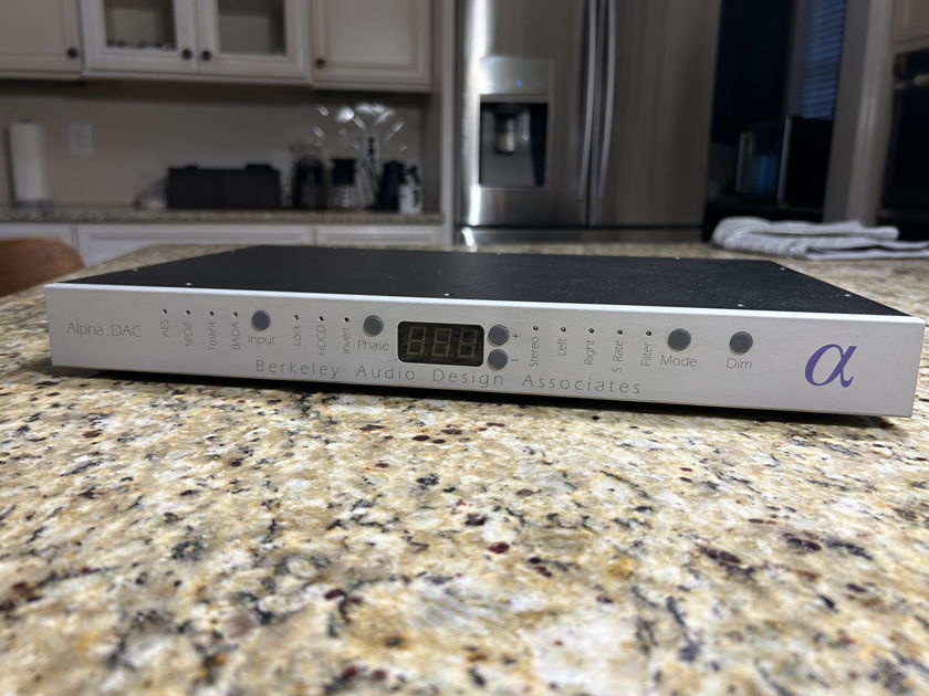 Berkeley Audio Design Alpha DAC Series 2 For Sale | Audiogon