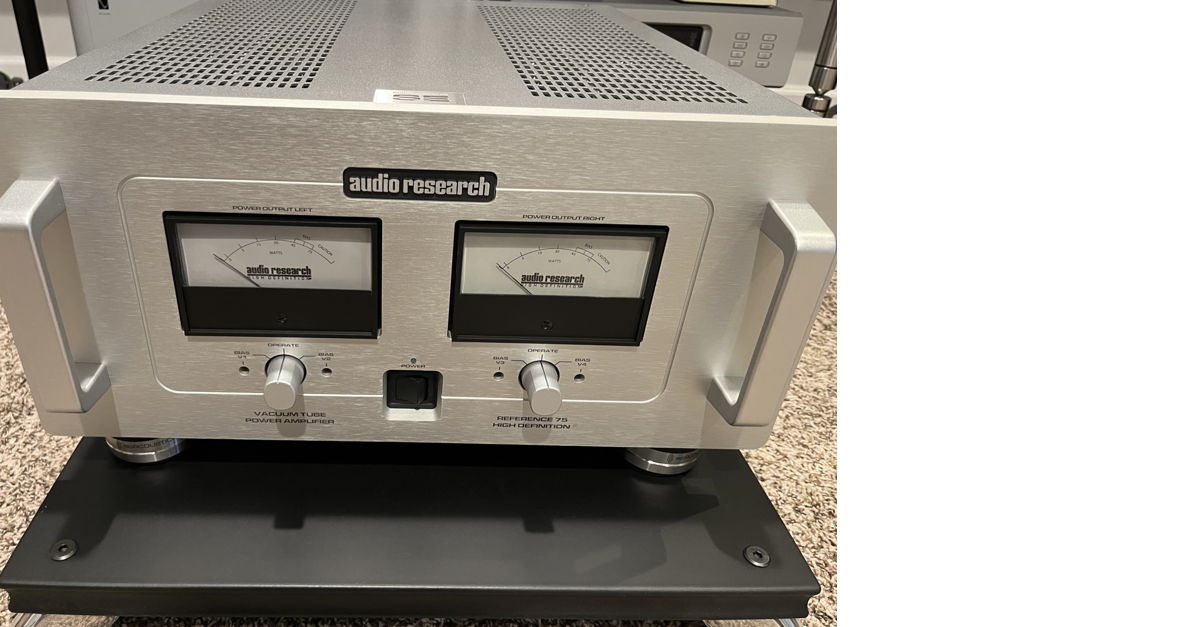 Audio Research Reference 75 SE Silver For Sale | Audiogon
