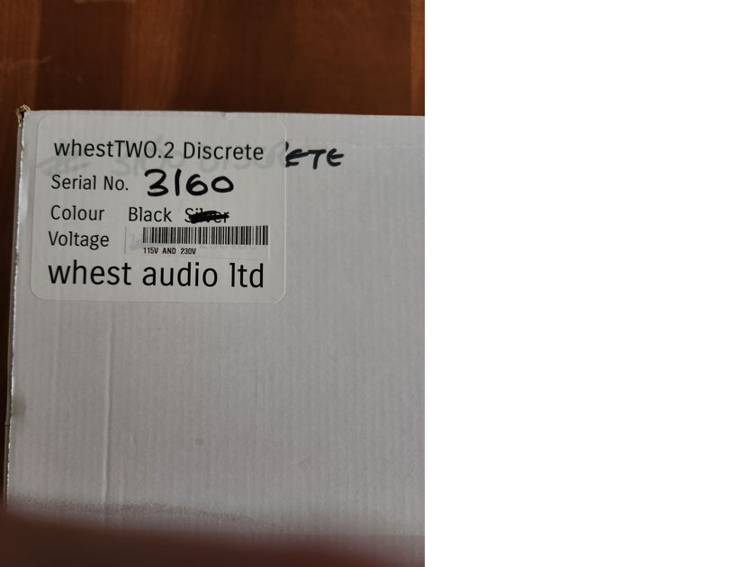 Whest Audio Two.2 discrete For Sale | Audiogon