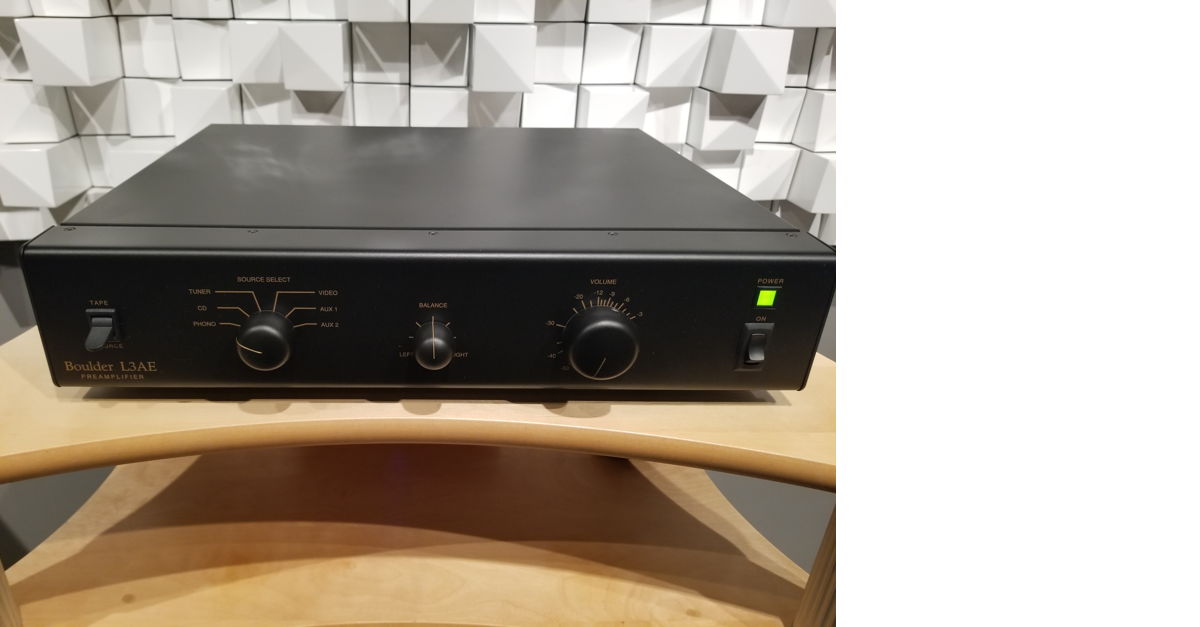 Boulder L3AE Preamp with Phono and XLR Out For Sale | Audiogon