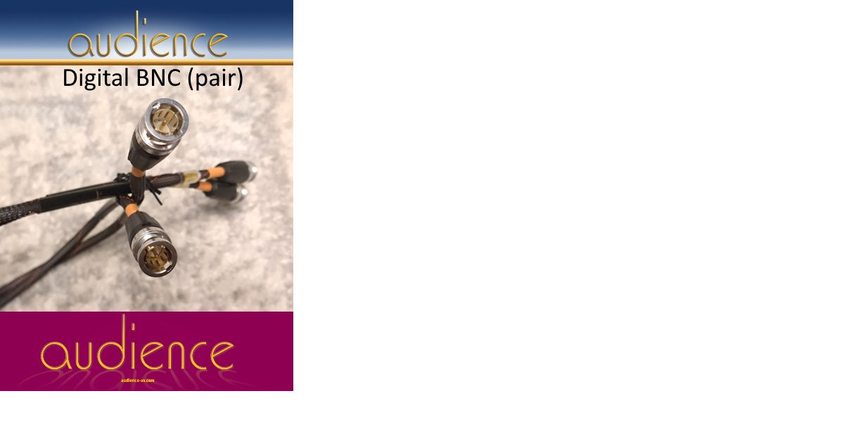 Audience Studio One Digital BNC (pair) 0.75M For Sale | Audiogon