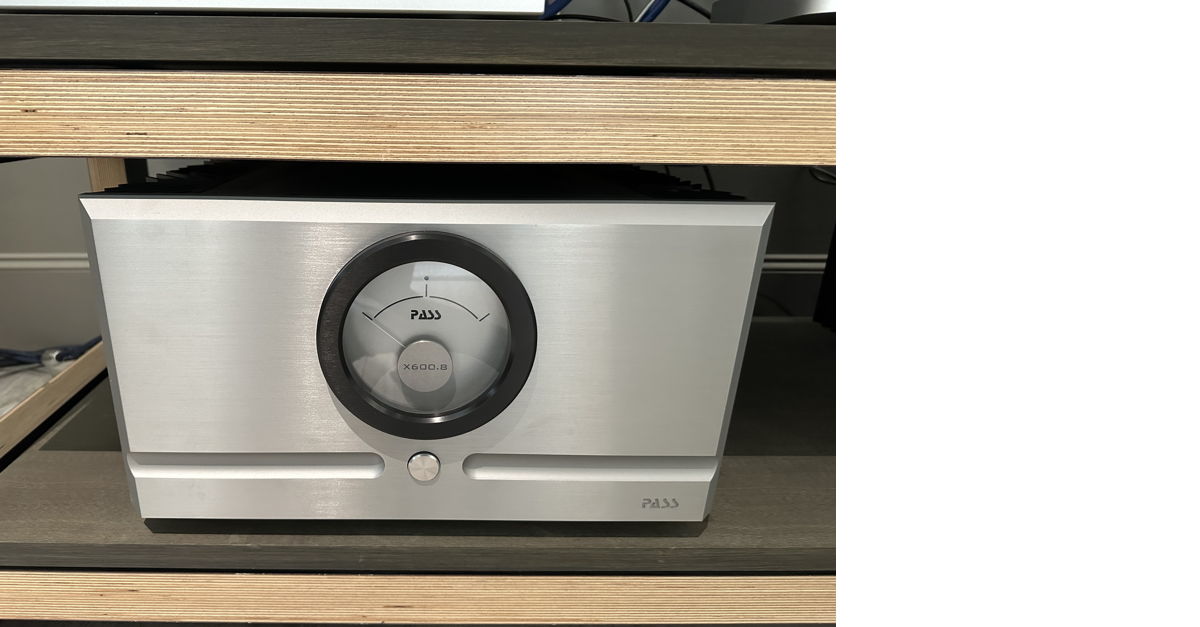 Pass Labs X600.8 Monoblock Amplifier Pair ... For Sale | Audiogon